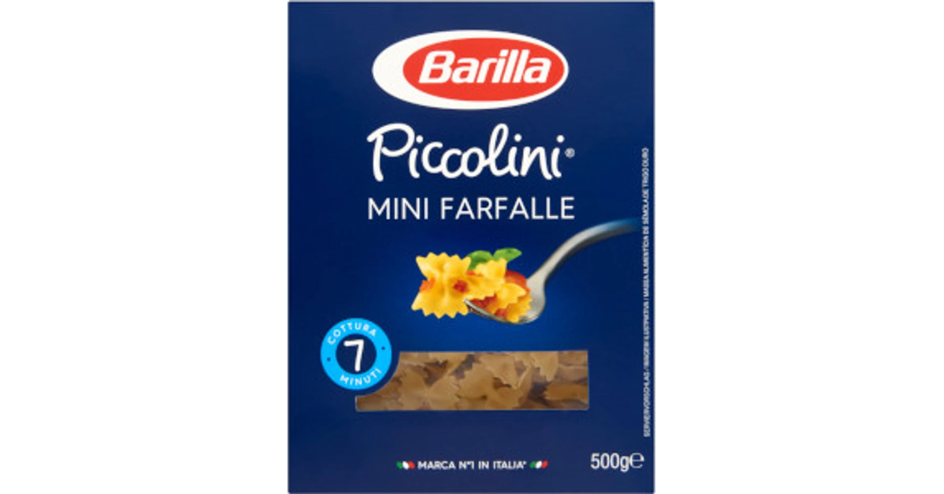 Barilla Piccolini Mini Farfalle 500g - Édesség, vegyiárú, háztartási ... Barilla Piccolini Mini Farfalle 500g - Édesség, vegyiárú, háztartási ...